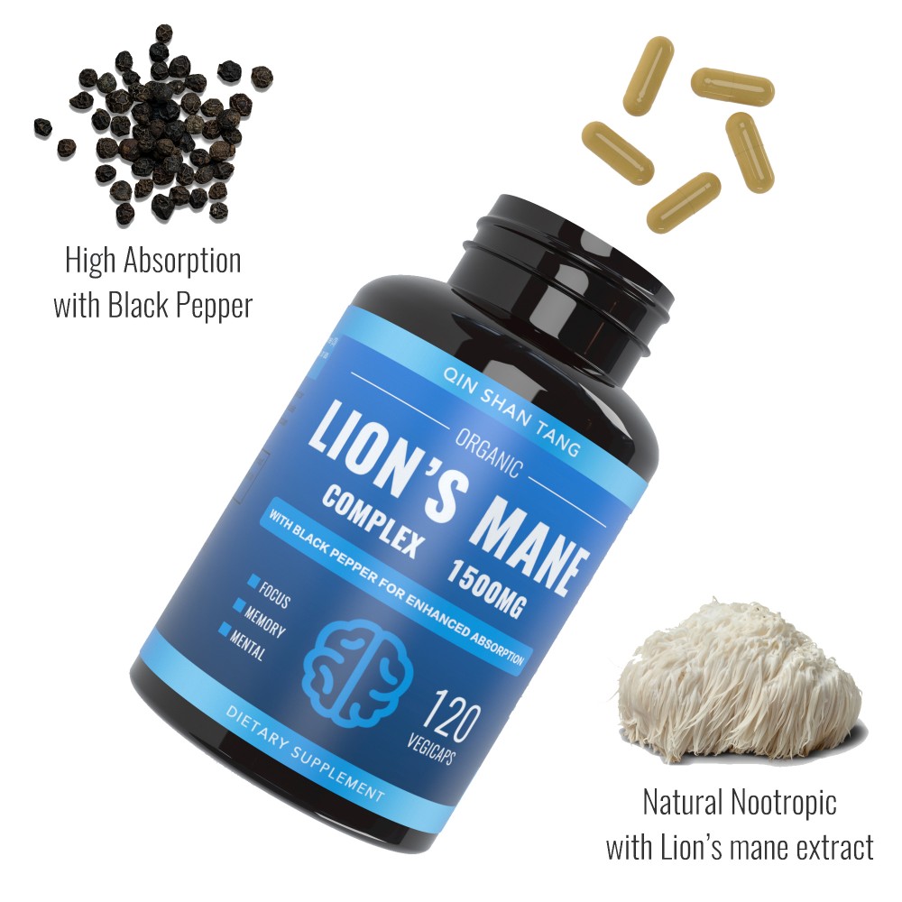 Lion's mane Mushroom Capsules Wholesale Private Label Supplements - QIN ... Lion's mane Mushroom Capsules Wholesale Private Label Supplements - QIN ...